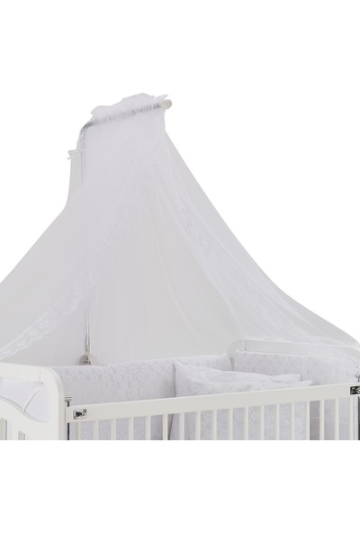 Homeasy Beşik Için Bebek Cibinlik Tülü ve Cibinlik Askısı Aparatı