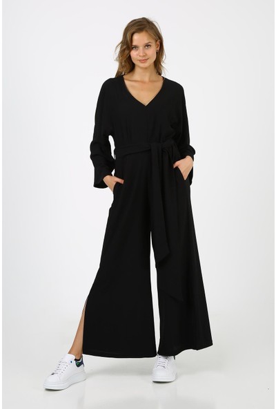 Alexander Gardi Alexandergardı Geniş Paça Yırtmaçlı Tulum (B21-42000)