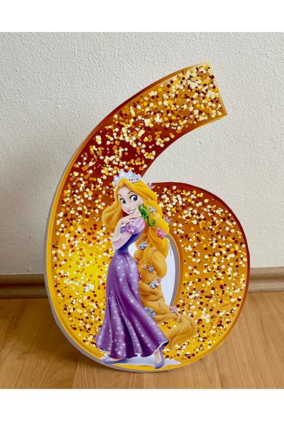 Okart Tasarım Rapunzel 6 Masaüstü Ayaklı Pano