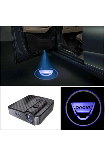 C9 Dacia Kapı Altı Logo Karbon C9 Dacia Kapı Altı Logo Karbon
