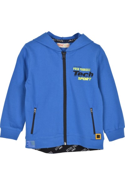 Silversun Silversunkids | Erkek Çocuk Saks Renkli Yazı Baskılı Fermuarlı Sweatshirt | Jm 215690-TR Silversun Silversunkids | Erkek Çocuk Saks Renkli Yazı Baskılı Fermuarlı Sweatshirt | Jm 215690-TR