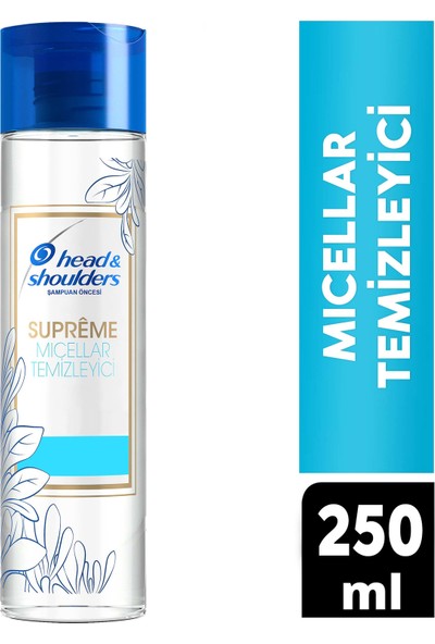 Head & Shoulders Supreme Micellar Temizleyici Tonik 250 ml Head & Shoulders Supreme Micellar Temizleyici Tonik 250 ml