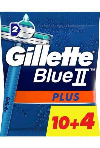 Gillette Blue2 14'lü Plus Kullan At Tıraş Bıçağı Gillette Blue2 14'lü Plus Kullan At Tıraş Bıçağı