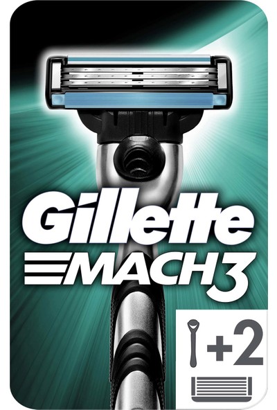 Gillette Mach3 Yedekli Tıraş Makinesi