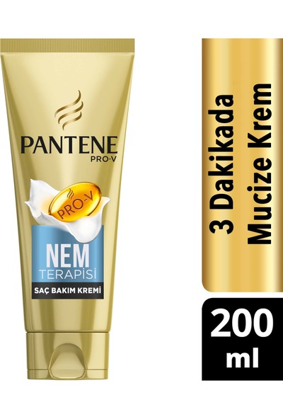 Pantene 3 Minute Miracle 200 ml Nem Terapisi Saç Bakım Kremi Pantene 3 Minute Miracle 200 ml Nem Terapisi Saç Bakım Kremi