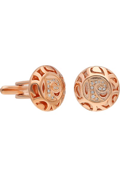 So CHIC Pierre Cardin 18 Ayar Rose Altın Kaplama Gümüş Erkek Kol Düğmesi So CHIC Pierre Cardin 18 Ayar Rose Altın Kaplama Gümüş Erkek Kol Düğmesi