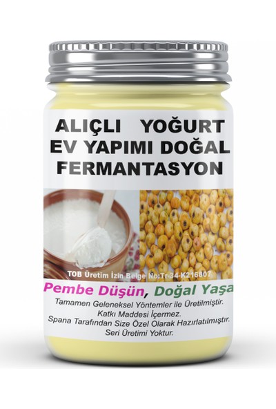 Spana Alıçlı Yoğurt Doğal Fermantasyon Ev Yapımı Katkısız 420 gr