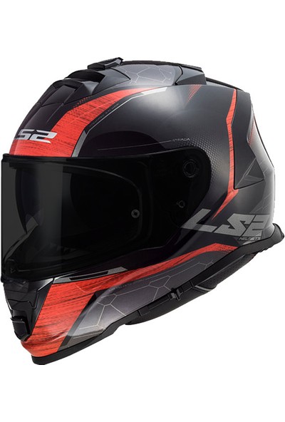 Ls2 Storm Classy Kırmızı Kask 2 Cam