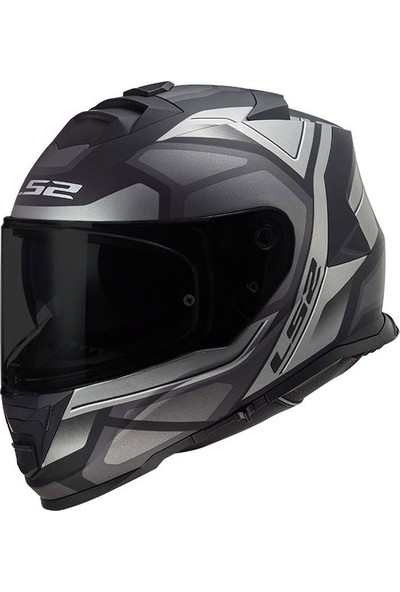 Ls2 Storm Faster Mat Tıtanıum Kask 2 Cam Ls2 Storm Faster Mat Tıtanıum Kask 2 Cam