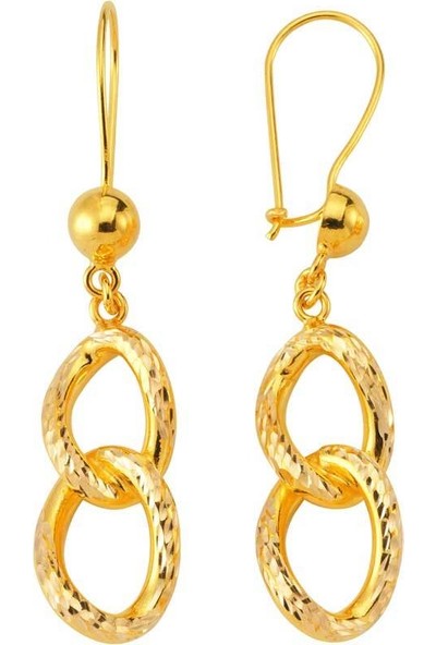 Bilezikhane Uzay Yolu Küpe 22 Ayar Altın 6.00 gr