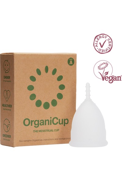 Organicup Model A Regl Kabı - Adet Kabı - Menstrual Kap Organicup Model A Regl Kabı - Adet Kabı - Menstrual Kap