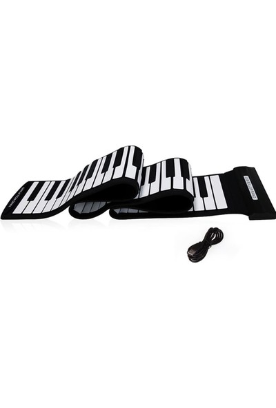 Generic USB 88 Tuşlar Midi Roll Up Elektronik Piyano Klavye Silikon Esnek Profesyonel (Yurt Dışından) Generic USB 88 Tuşlar Midi Roll Up Elektronik Piyano Klavye Silikon Esnek Profesyonel (Yurt Dışından)