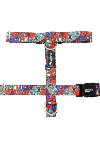 Wikipet Voodoo H Tipi Köpek Göğüs Tasması Small Wikipet Voodoo H Tipi Köpek Göğüs Tasması Small