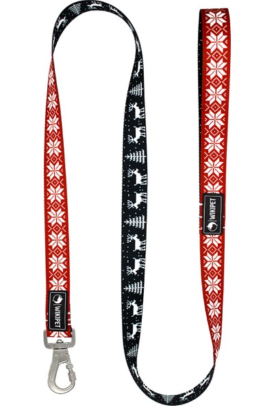 Wikipet Rudolph Red Köpek Gezdirme Tasması Kilitlenebilir Kanca XS-S Wikipet Rudolph Red Köpek Gezdirme Tasması Kilitlenebilir Kanca XS-S