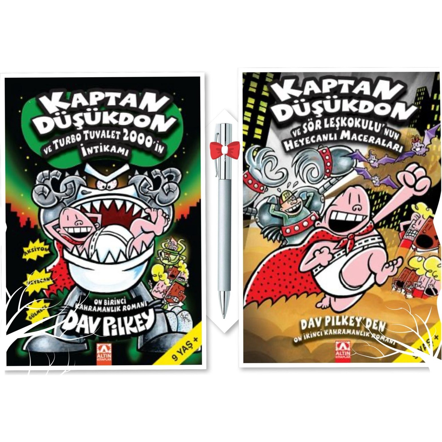 Kaptan Düşükdon 2 Kitap - Dav Pilkey Kitabı ve Fiyatı