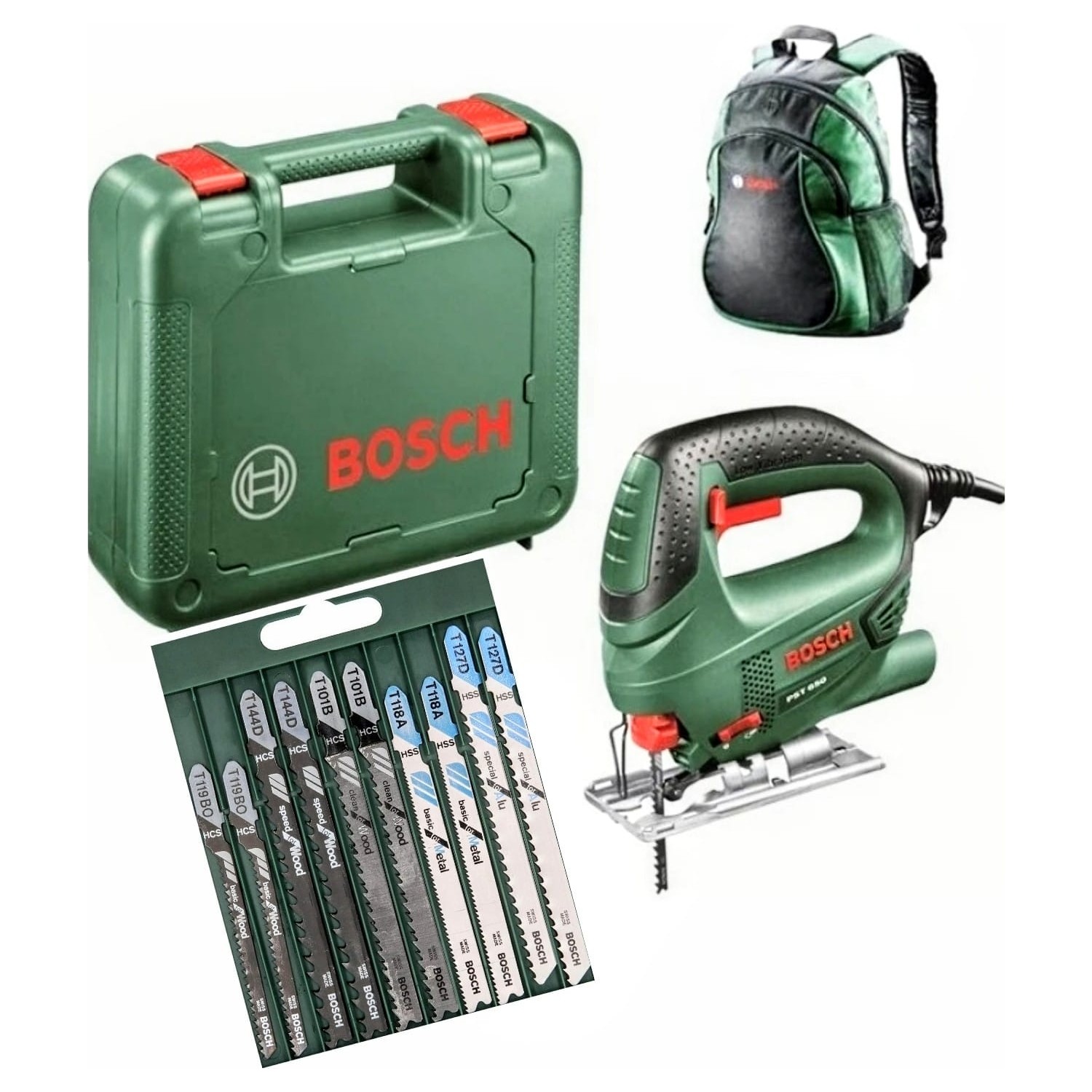 Bosch Pst 650 Dekupaj Testere ,10'lu Bosch Karışık Uç Seti Fiyatı