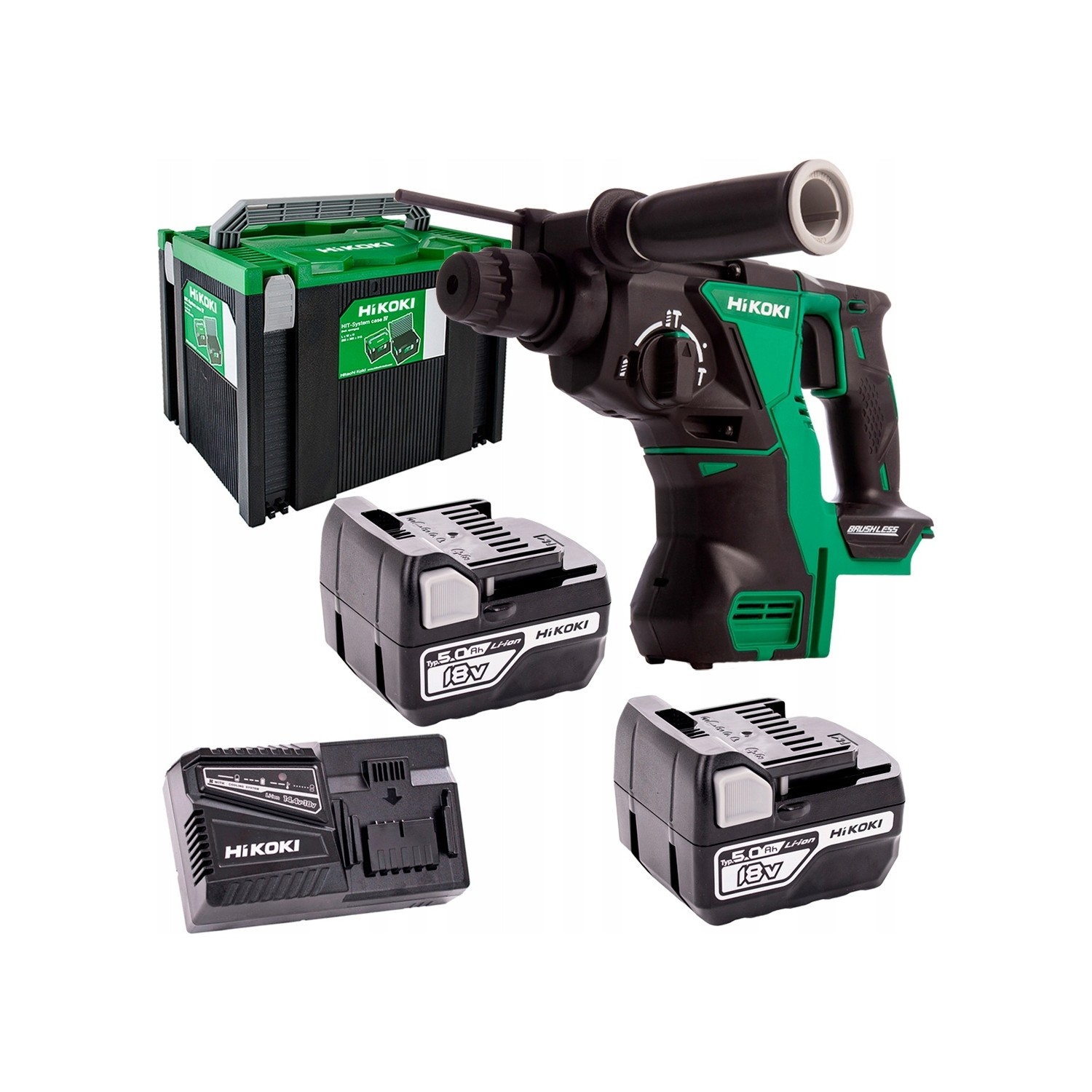 Hikoki DH18DBL Kırıcı Delici 18V(2X5 Amper) Fiyatı