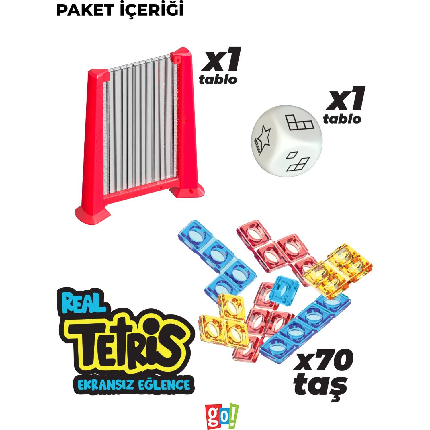 Go Toys Real Tetris Ekransız Aktivite Oyuncağı Eğitici Fiyatı