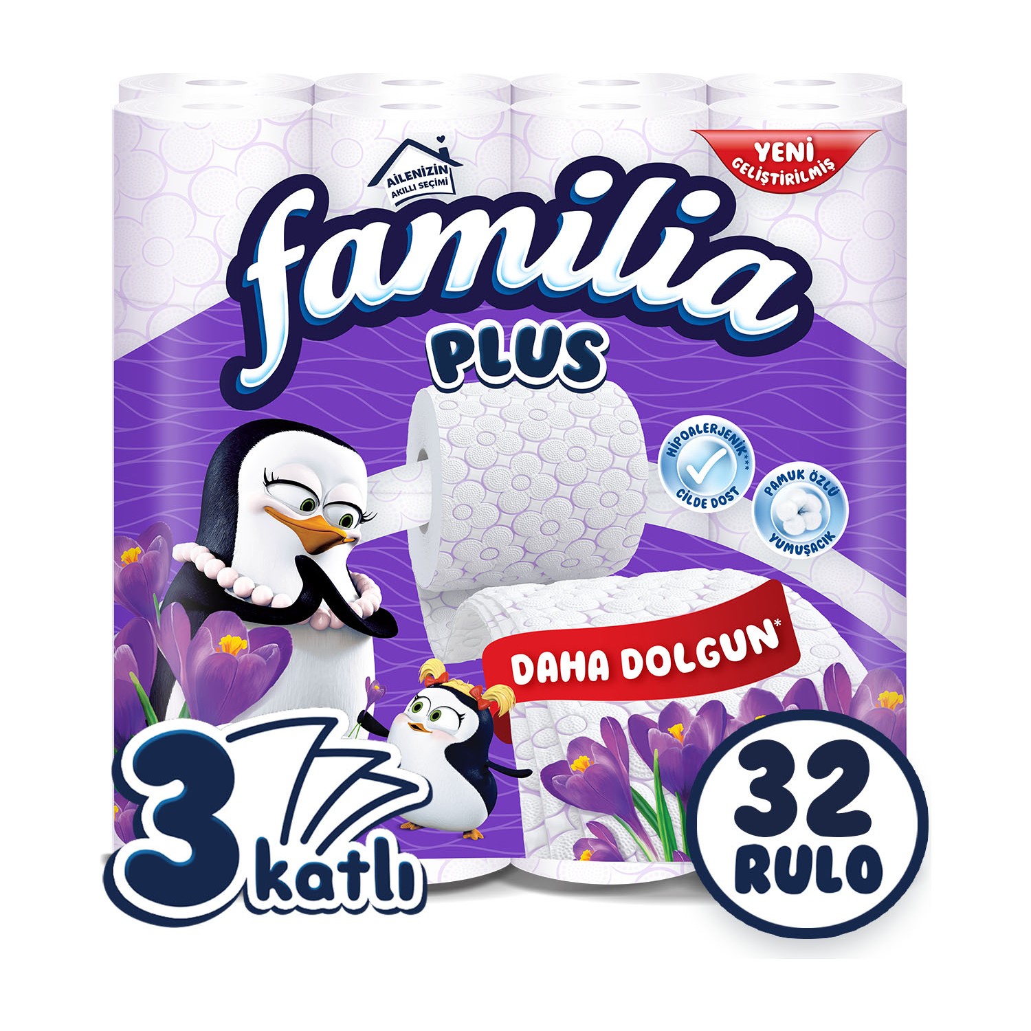 Familia Plus Parfümlü Tuvalet Kağıdı 32'li (Sihirli Çiçekler Fiyatı