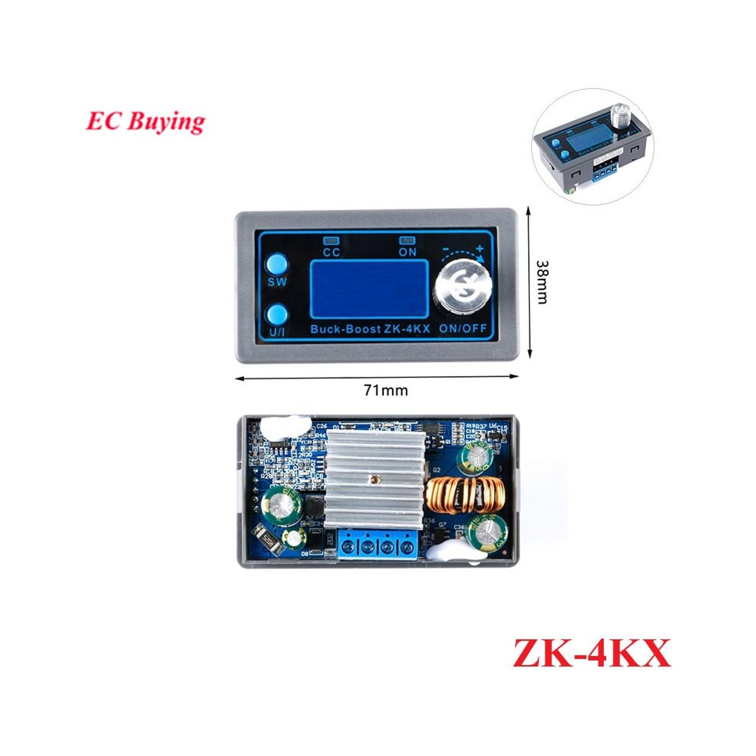Brettablata Zk-4kx Cnc Dc Dc Buck Boost Dönüştürücü cc Cv Fiyatı