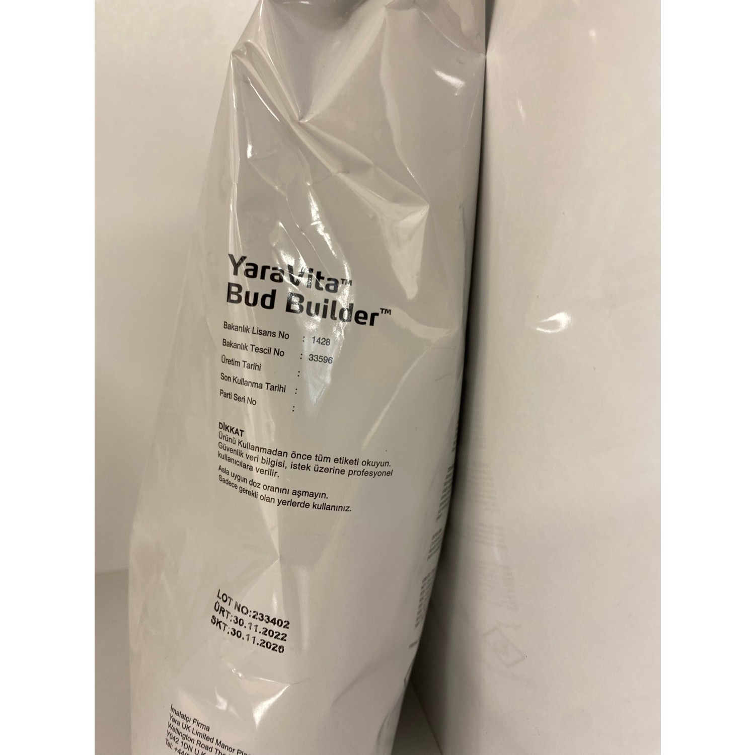 Yara Vita Bud Builder Ec Fertılızer Bor ve Çinko Mikro Bitki Fiyatı