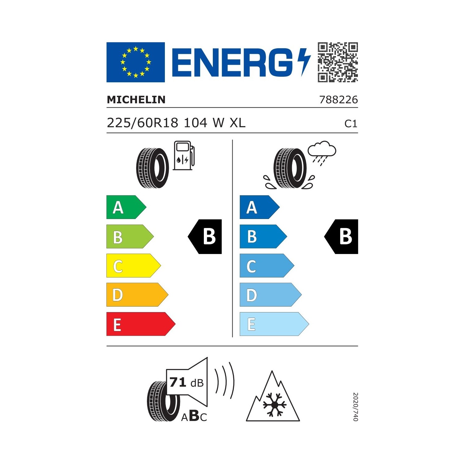 Michelin 225/60 R18 104W Xl Crossclimate 2 Oto 4 Mevsim Fiyatı
