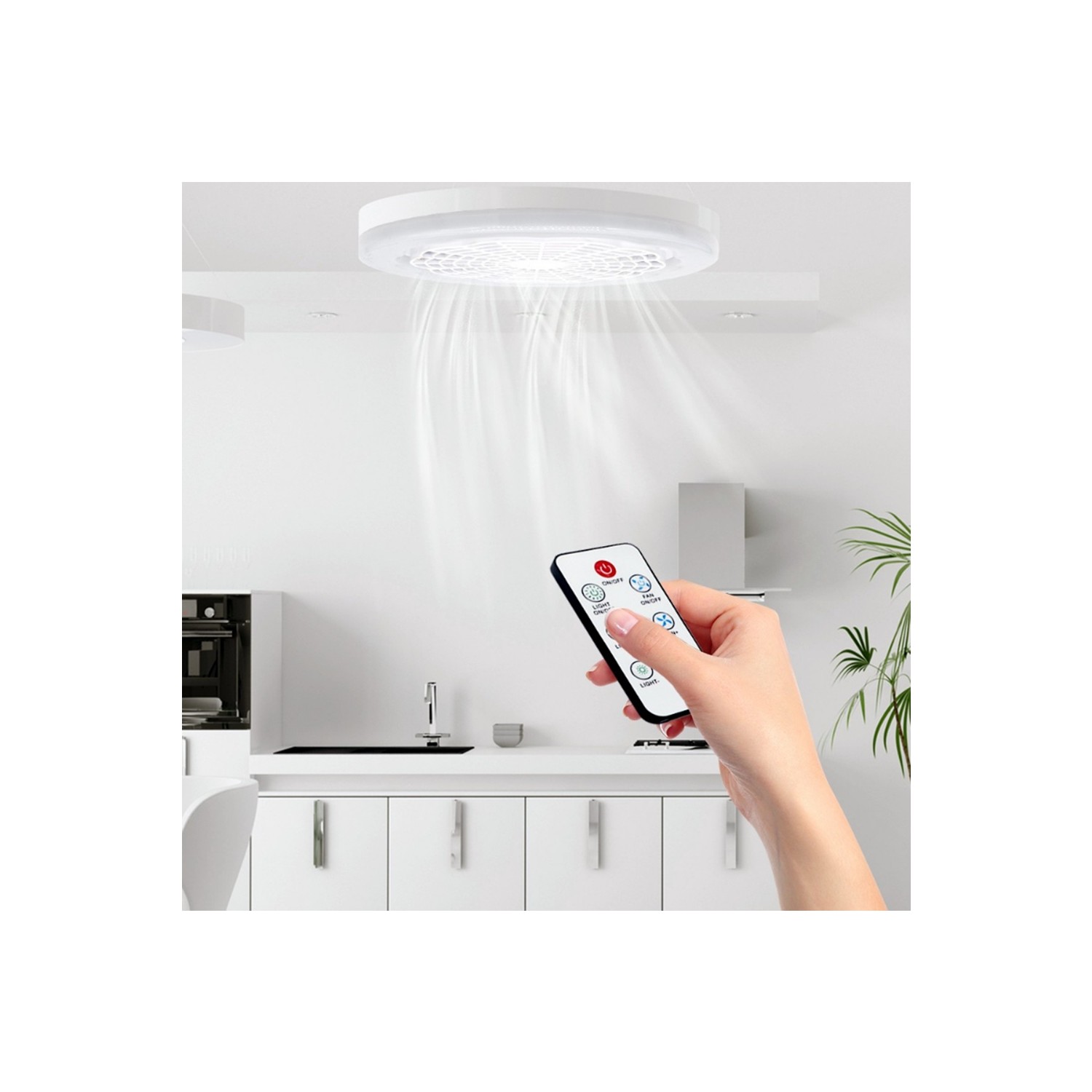 Gui Xulian Gui Xulian LED Akıllı Fan Işık Tavan Vantilatörü Fiyatı