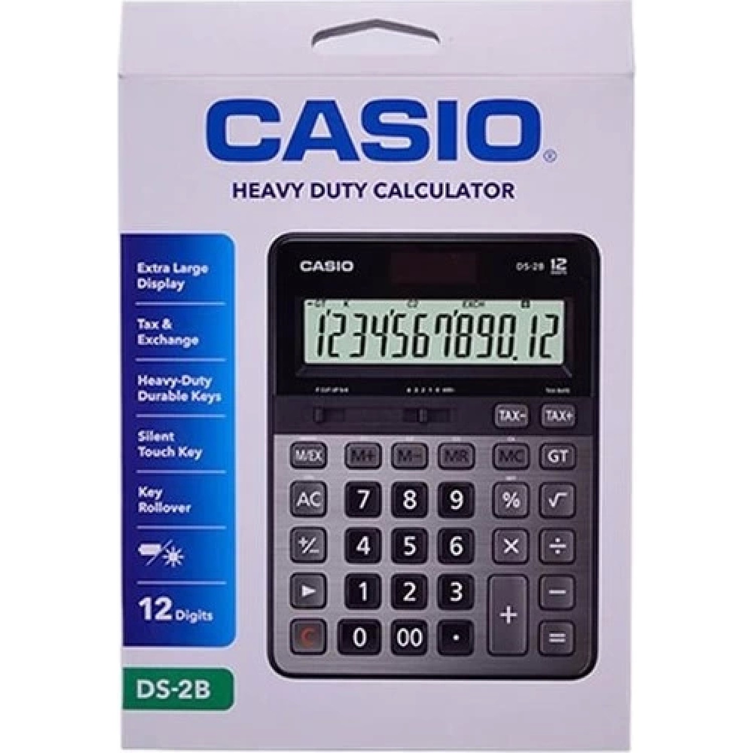 Casıo Ds-2b Masa Üstü Hesap Makinesi Profesyonel 12 Hane Fiyatı