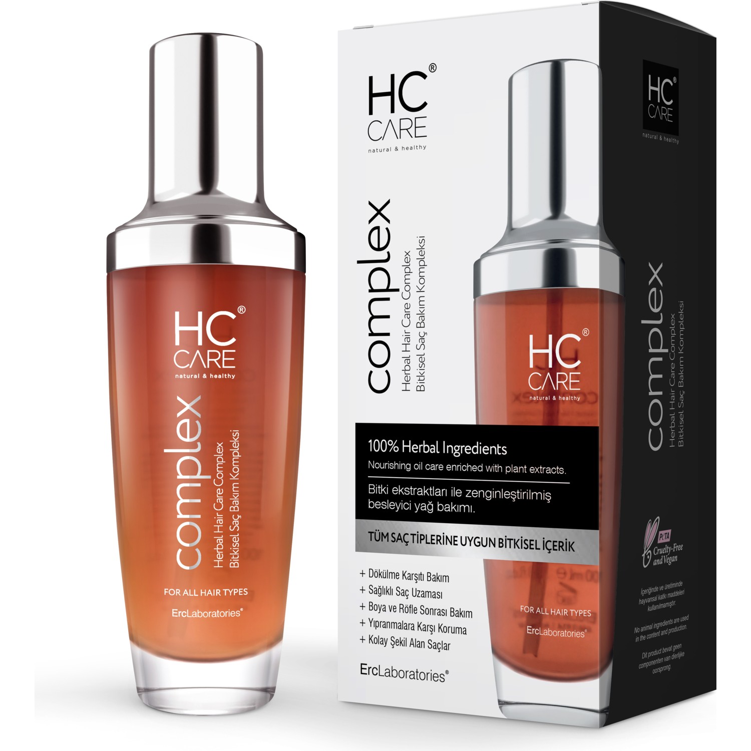 HC Care Complex Bitkisel Saç Bakım Kompleksi - 100 ml Fiyatı