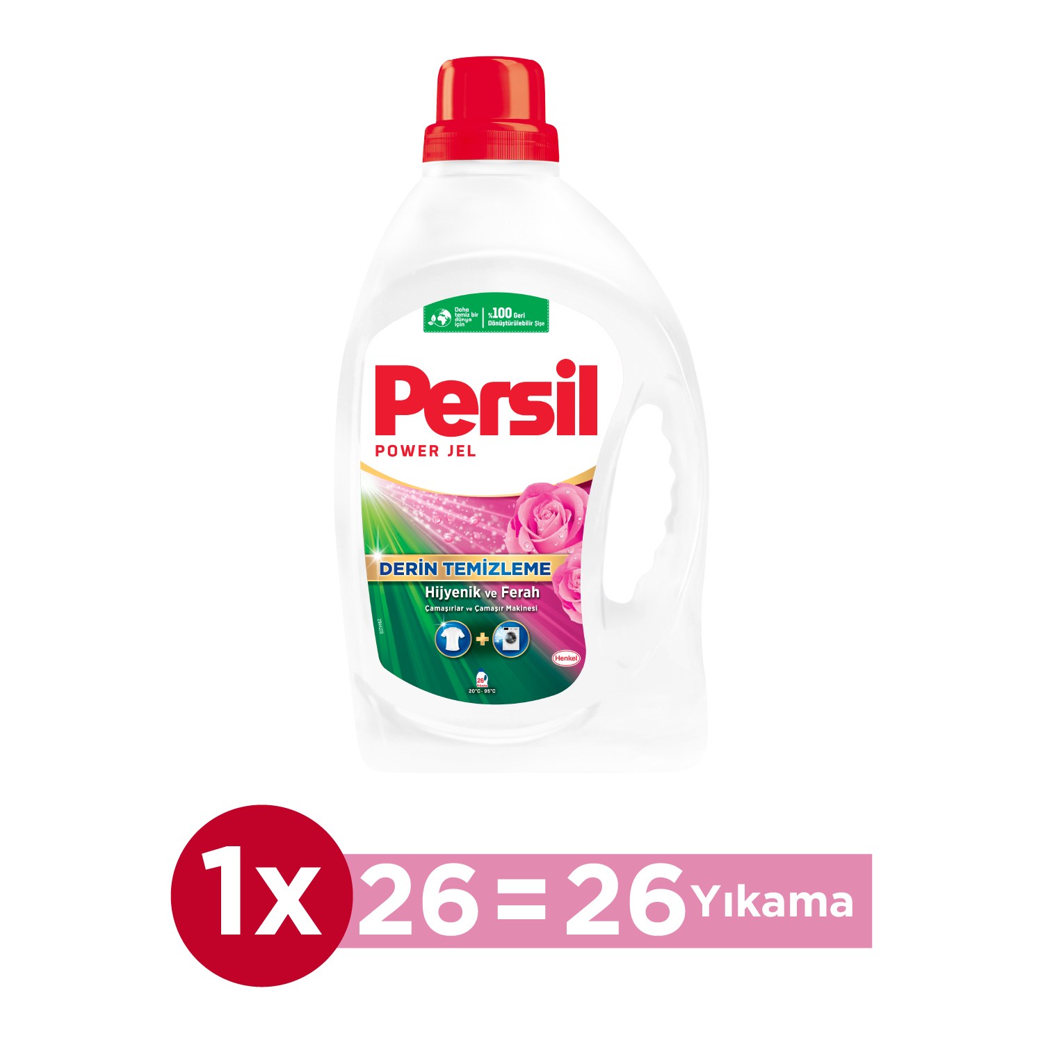 Persil Power Jel Derin Temizleme Gülün Büyüsü 26 Yıkama 1690 Fiyatı