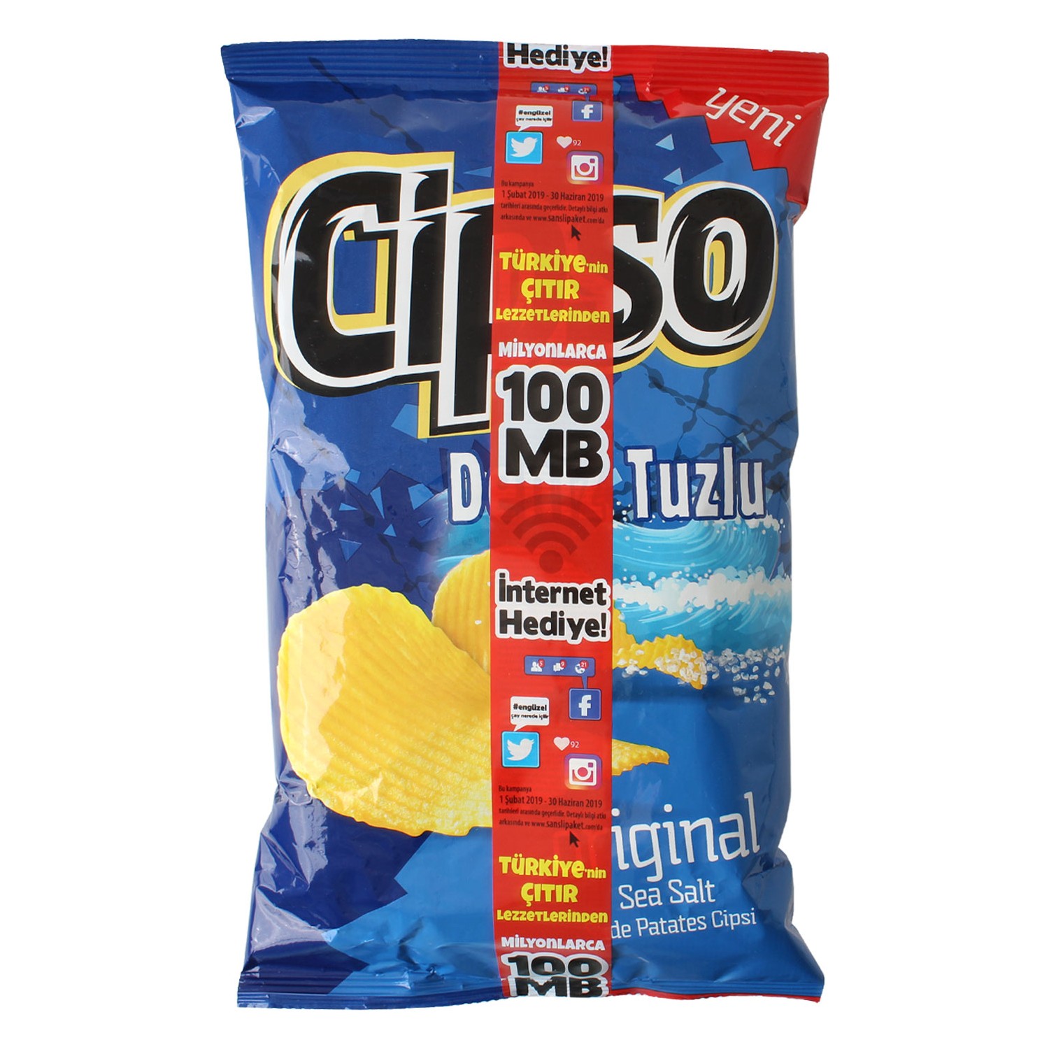 Cipso Süper Orginal Tuzlu 104 gr Fiyatı - Taksit Seçenekleri