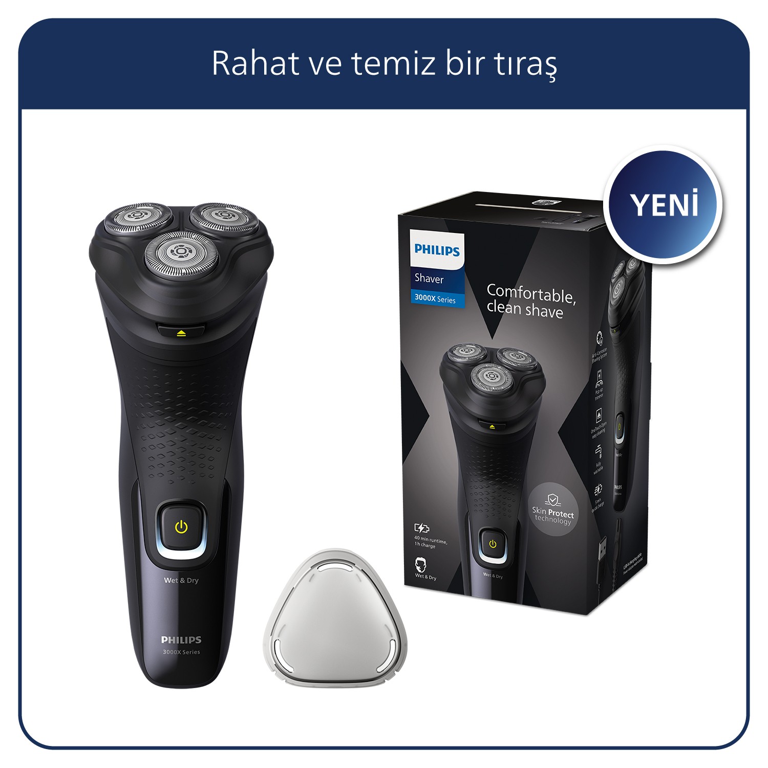 Philips 3000X Serisi Islak & Kuru Elektrikli Tıraş Makinesi Fiyatı