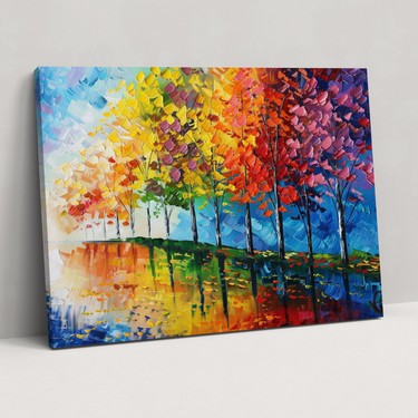 Leonid Afremov Trees