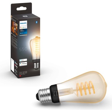Hue White Ambiance E27 Edison ST64 Ak ll LED Filament Fiyat