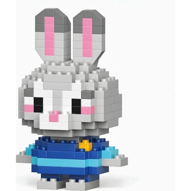 Zootopia Bunny Judy Hopps Pixel Art Brik Zootopia On