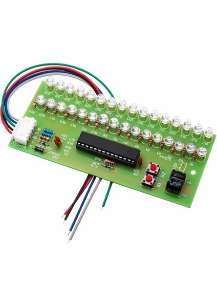 MCU 8V-12V Ayarlanabilir 16 Yeşil LED Ekranlı VU Metre Fiyatı