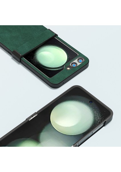 Seashell Digital Samsung Galaxy Z Flip5 5g Pu Deri+Pc Fiyatı
