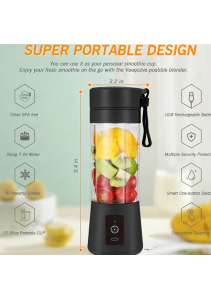 Benagee Taşınabilir Blender Mutfak Robotu Mini Tek Vidalı Fiyatı