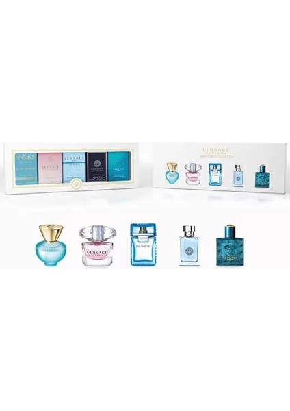 Versace Mini Gift Set Edt 4 x 5 ml --Deneme Boy Fiyatı