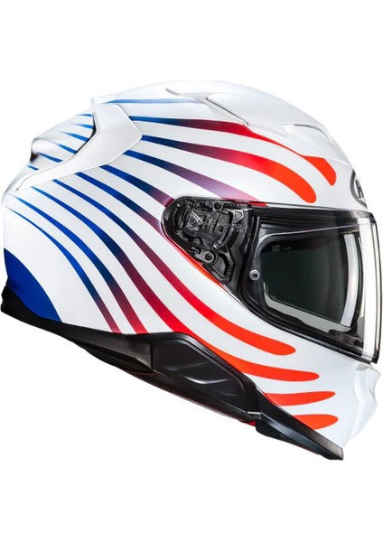 Hjc F71 Zen MC21SF Kapalı Motosiklet Kaskı Beyaz Turuncu Fiyatı