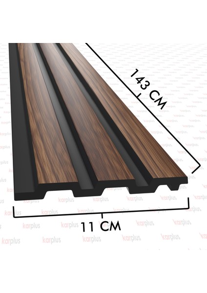 Karplus Gri&antrasit Dekoratif Pvc Kaplama Lambiri Duvar Fiyatı