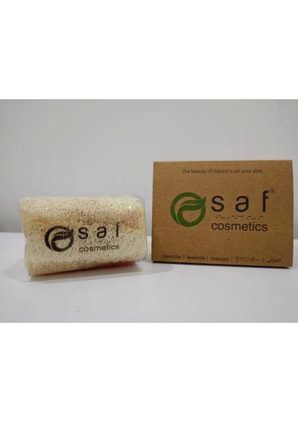 Saf Cosmetics Lavanta Kabak Lifli Sabun (140GR +-5%) Saf Fiyatı