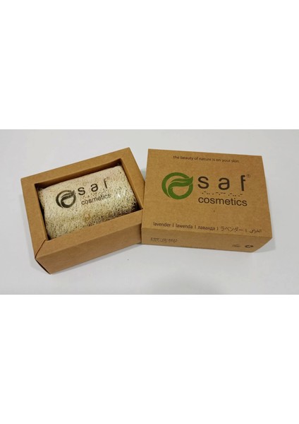 Saf Cosmetics Lavanta Kabak Lifli Sabun (140GR +-5%) Saf Fiyatı