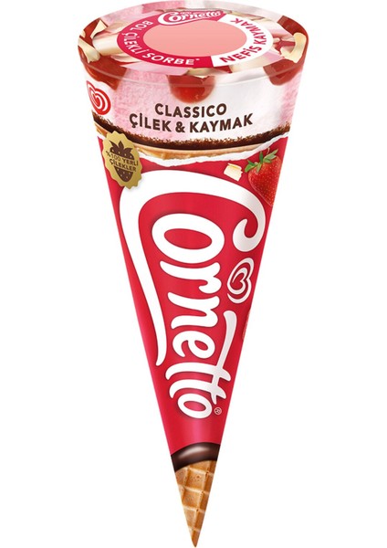 Cornetto Classico Çilek 120ML Fiyatı - Taksit Seçenekleri