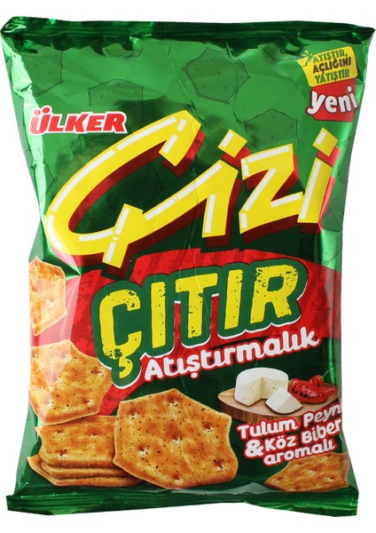 Ülker Çizi Çıtır Tulum Peynirli Köz Biberli 40 gr Fiyatı