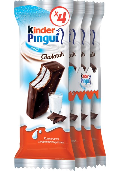 Ferrero Kinder Pingui 4'lü 30 gr Fiyatı - Taksit Seçenekleri