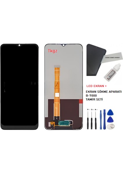 Oppo Realmi C25Y LCD Ekran Dokunmatik Orijinal Kalite + Fiyatı
