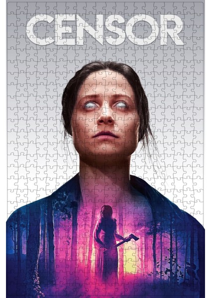 Censor (2021) Film Posterinin 500 Parça Puzzle Yapbozu Fiyatı