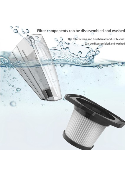 El Kablosuz Elektrikli Süpürge Ev Akülü Islak Kuru Mini Fiyatı