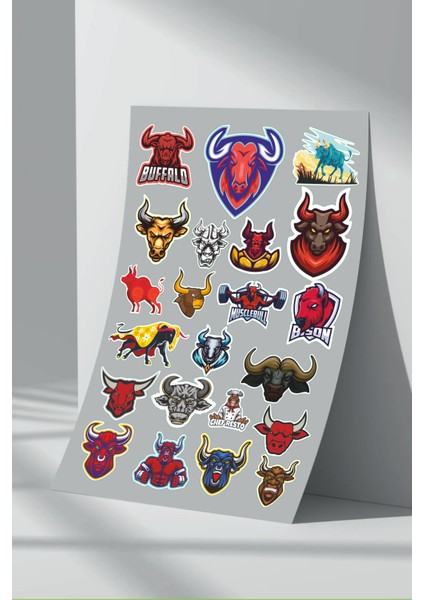 StickerMarket Bull Sticker Seti (2) Fiyatı - Taksit Seçenekleri